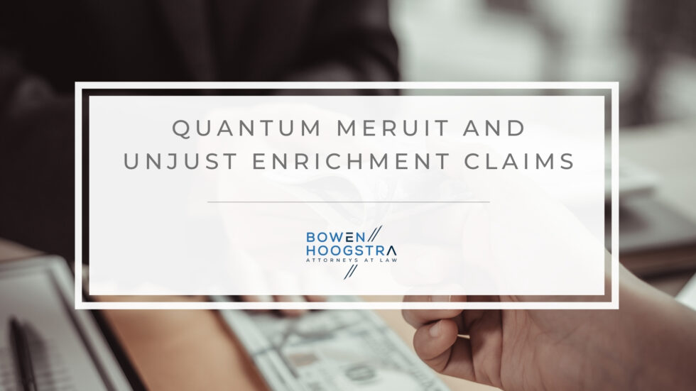 Quantum Meruit vs. Unjust Enrichment Claims: The Difference You Need to ...