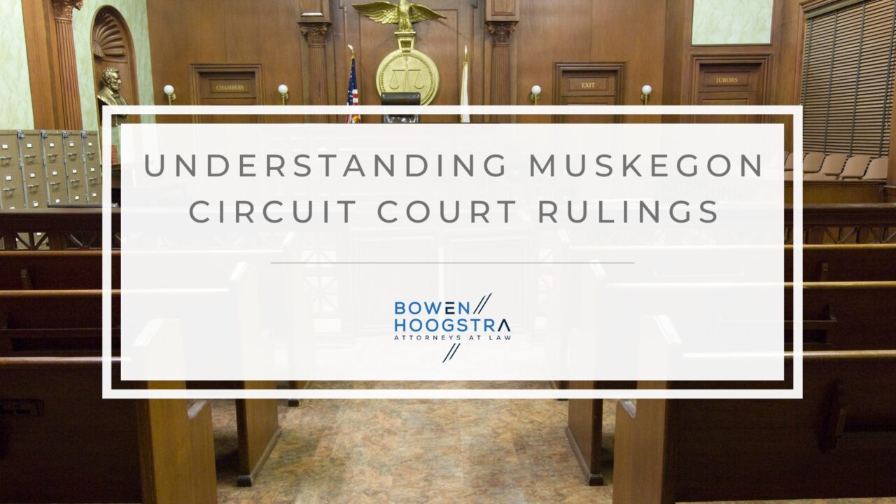 Muskegon Circuit Court Rulings: What To Expect